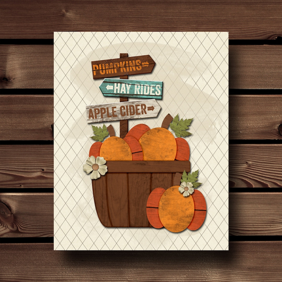 Pumpkin Printable, Fall Decor, Fall Printable, Pumpkin Decor,halloween ...