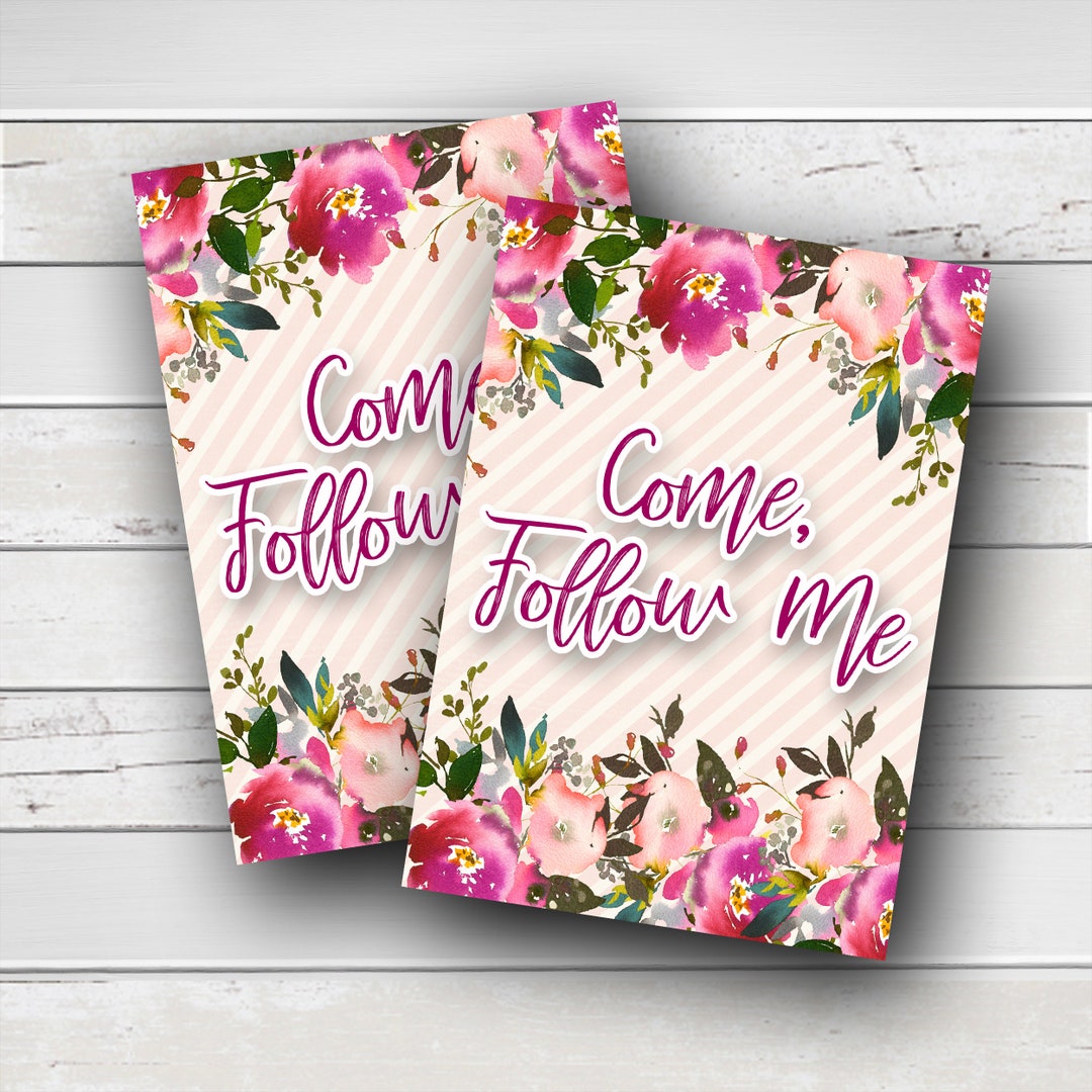 Come Follow Me 2020, Primary Printable, Come Follow Me Printable, Come ...