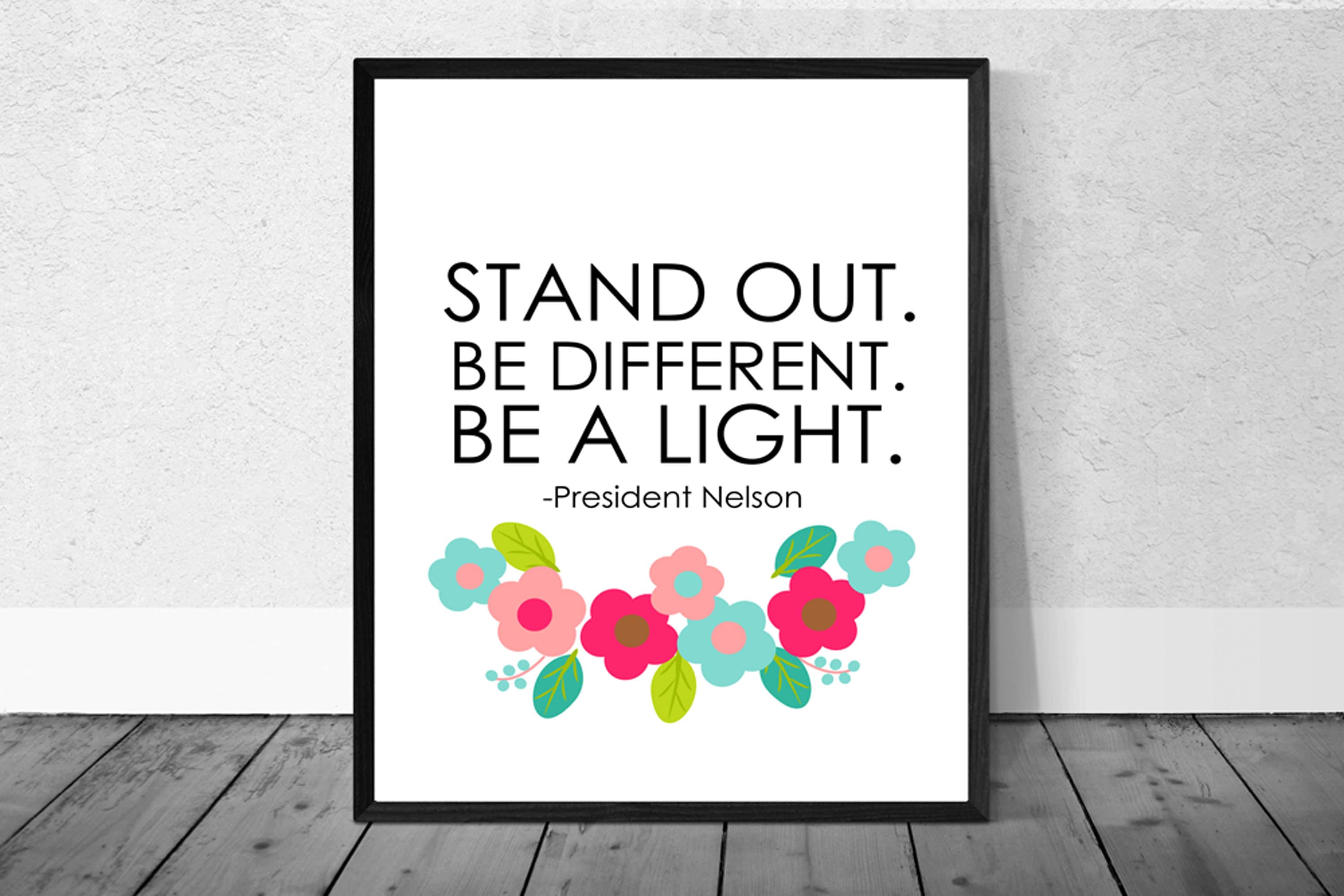 Lds Young Women Quotes Young Women Archives Ministering Printables