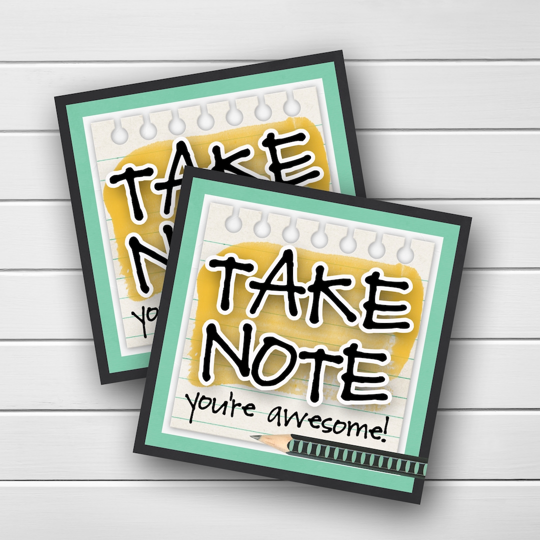 Teacher Appreciation Gift Tag, School Thank You Appreciation Gift Tag ...