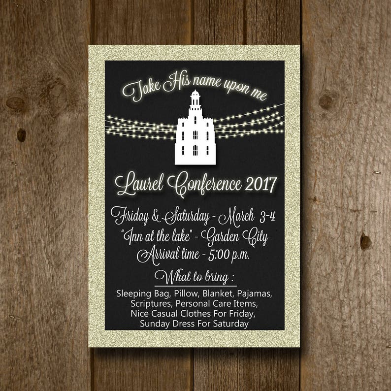 Relief Society Invitation, LDS Relief Society Printable Invitation ...