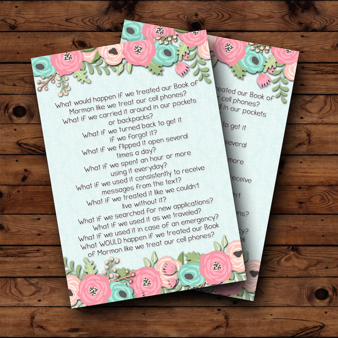 Come Follow Me 2020, Primary Printable, Come Follow Me Printable ...