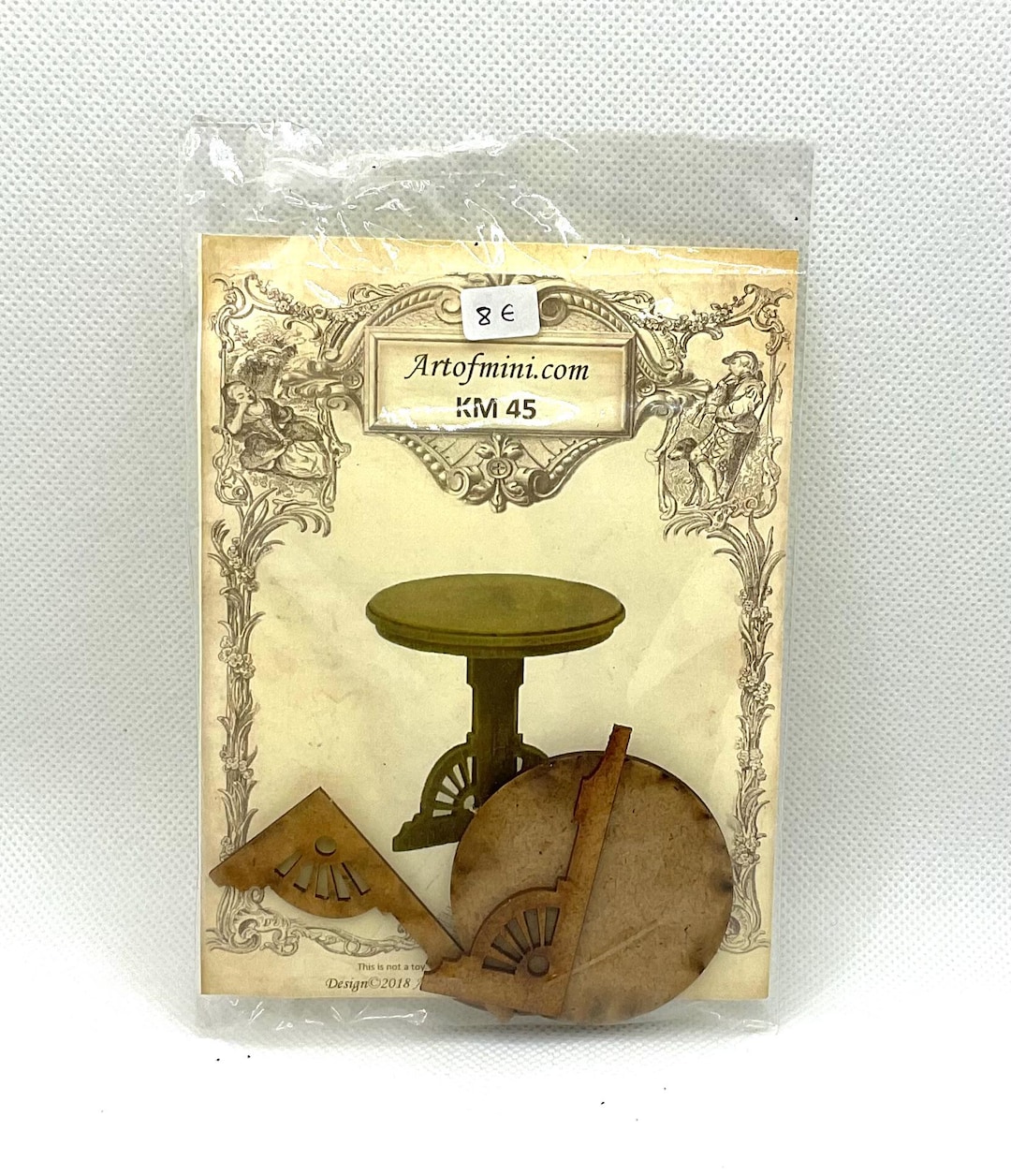 1:12 Miniature Wooden Table Furniture Kit by Art of Mini - Etsy