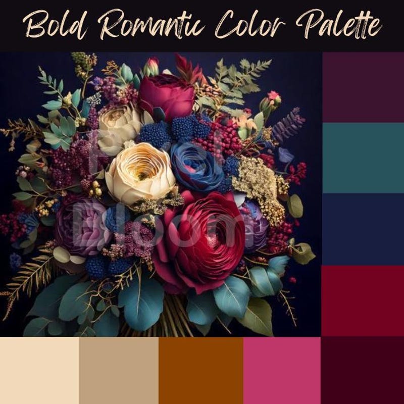 Jewel Tone Wedding Ideas - Etsy UK