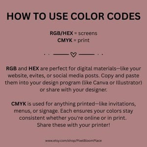 Blush & Bordeaux Wedding Color Palette: Earthy Moody Tones (digital ...