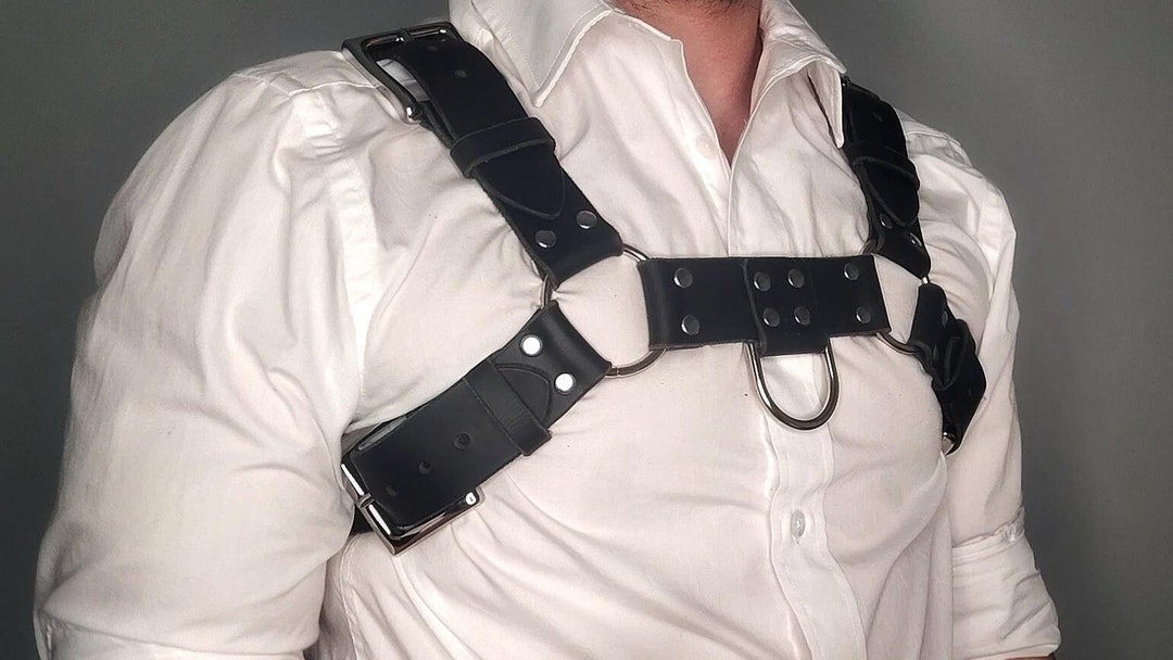 Handmade Leather Bulldog Harness (rivet) - Etsy