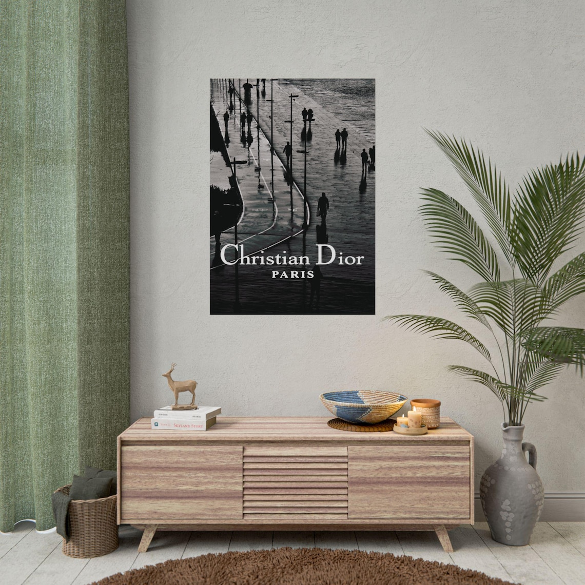 Christian Dior Paris Poster High Fashion Designer Wall Art Print - Etsy