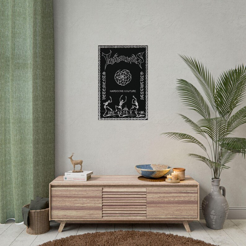 Vetements Grunge Poster High Fashion Designer Wall Art Print - Etsy