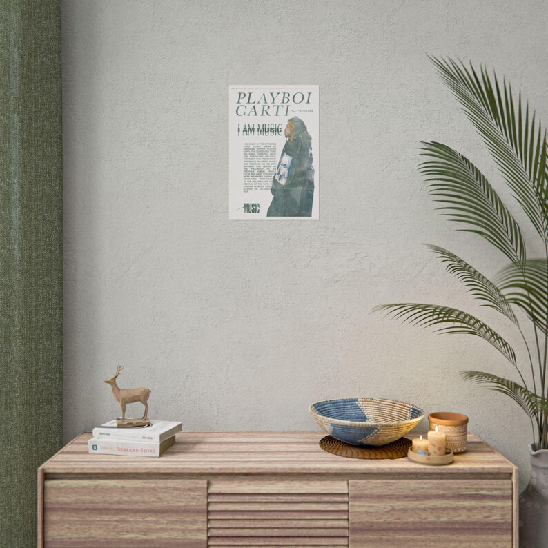 Playboi Carti I Am Music Poster New Album Wall Art Print Rap Hiphop - Etsy