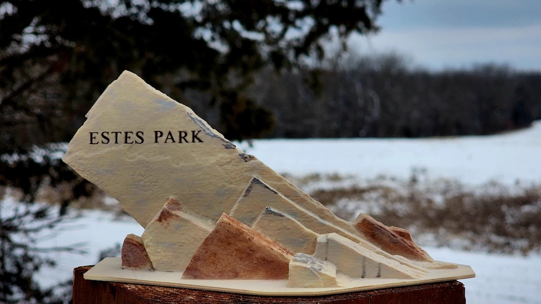 Estes Park, Colorado Sign - Rocky Mountains - RMNP - Souvenir - Etsy