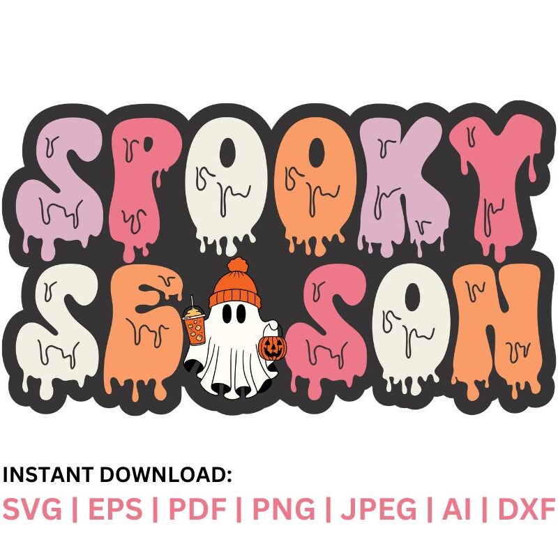 Spooky Svg - Etsy