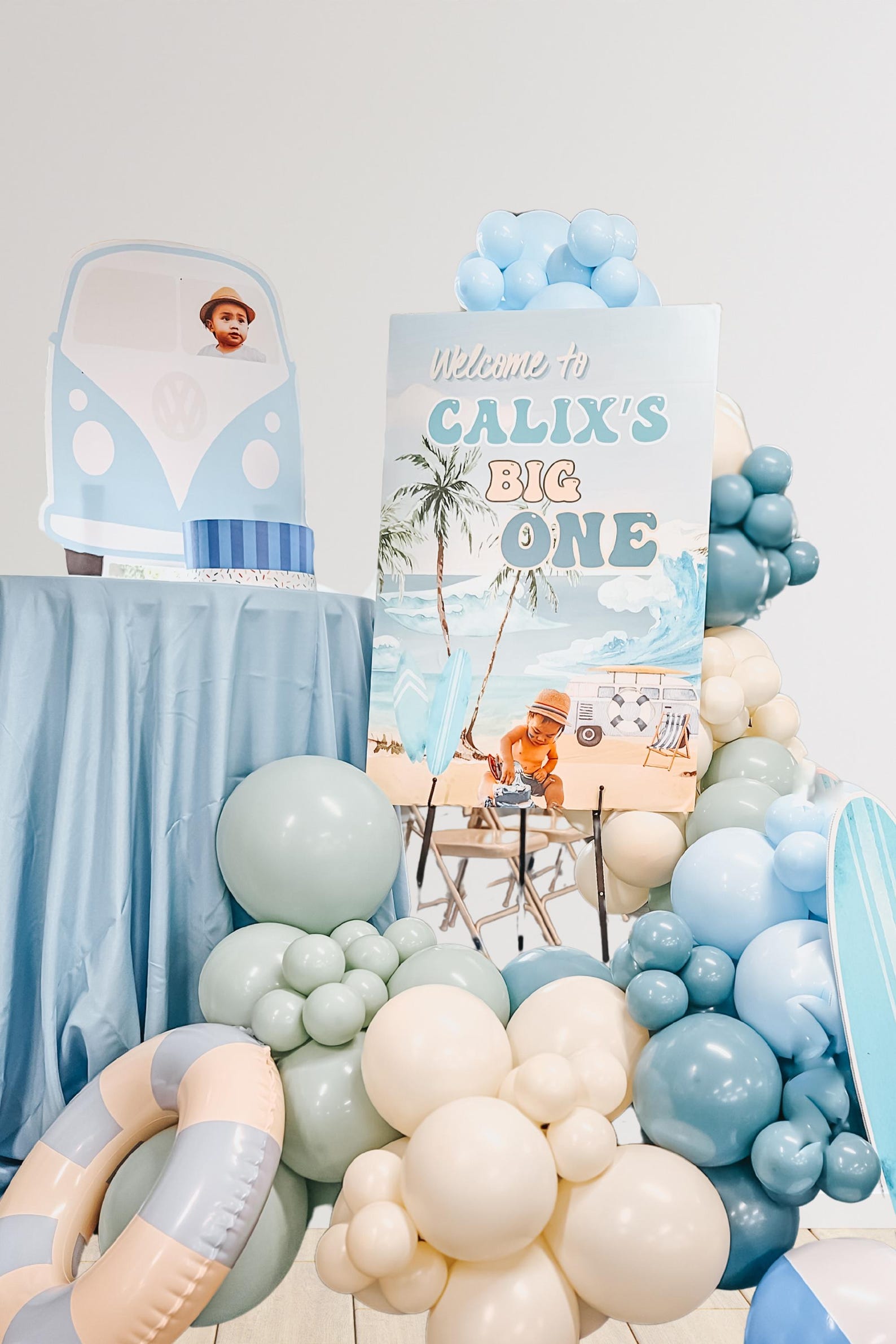 Big ONE Surf Welcome Sign Design - Etsy
