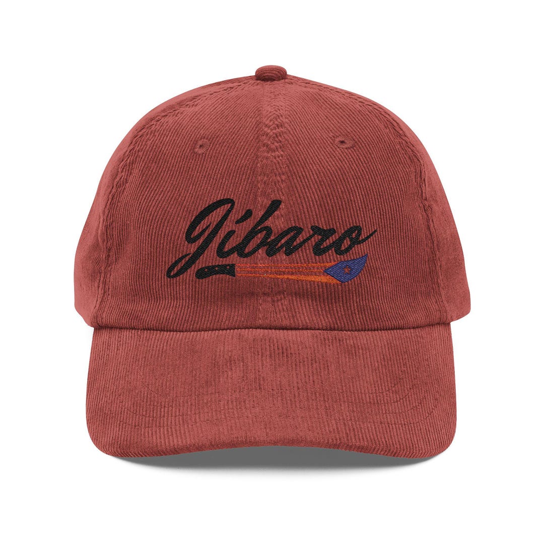 Jibaro Embroidered Paintbrush Cap | Puerto Rico Hats Boricua Pride ...
