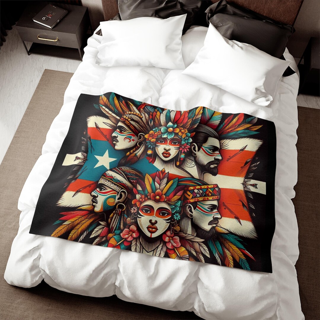 Cozy Caribe: Puerto Rican-inspired Blankets Artistic Puerto Rico ...