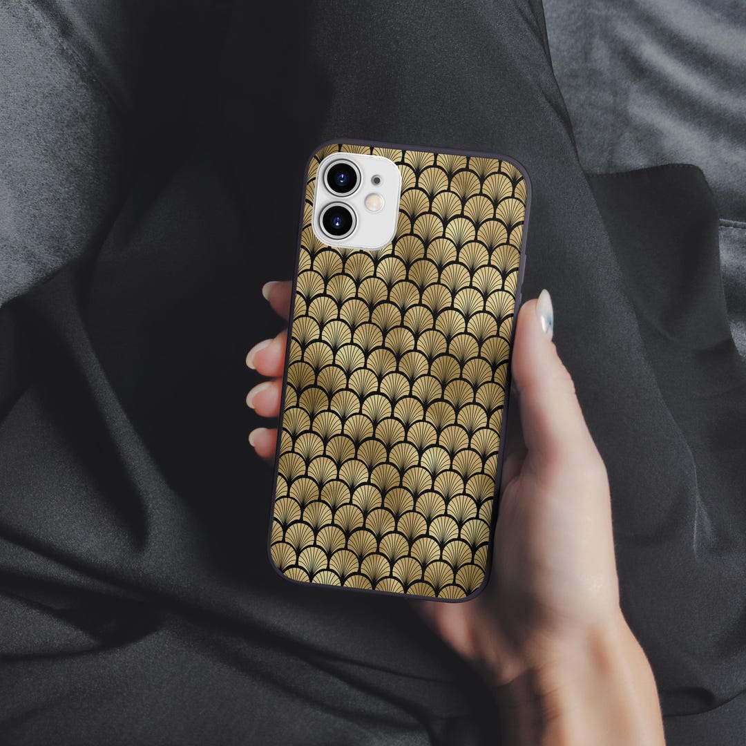 Black and Gold Phone Case | Luxury Gold Black iPhone 13 14 15 16 Pro ...
