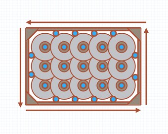 Doodles by Using "graph Paper" Art. Colorful, Symmetrical Doodles That ...