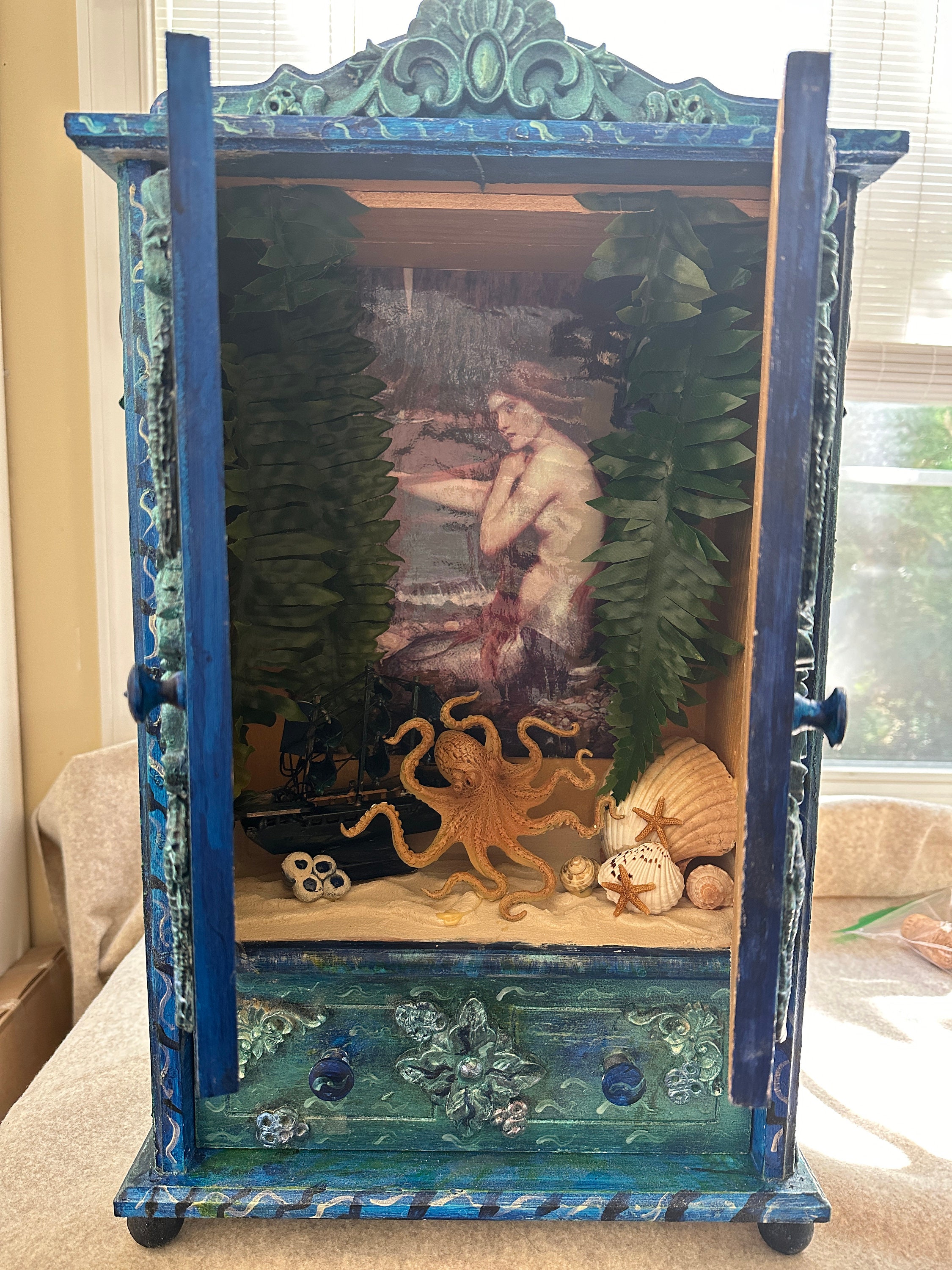 Shrine for Lasiren, the Mermaid - Etsy