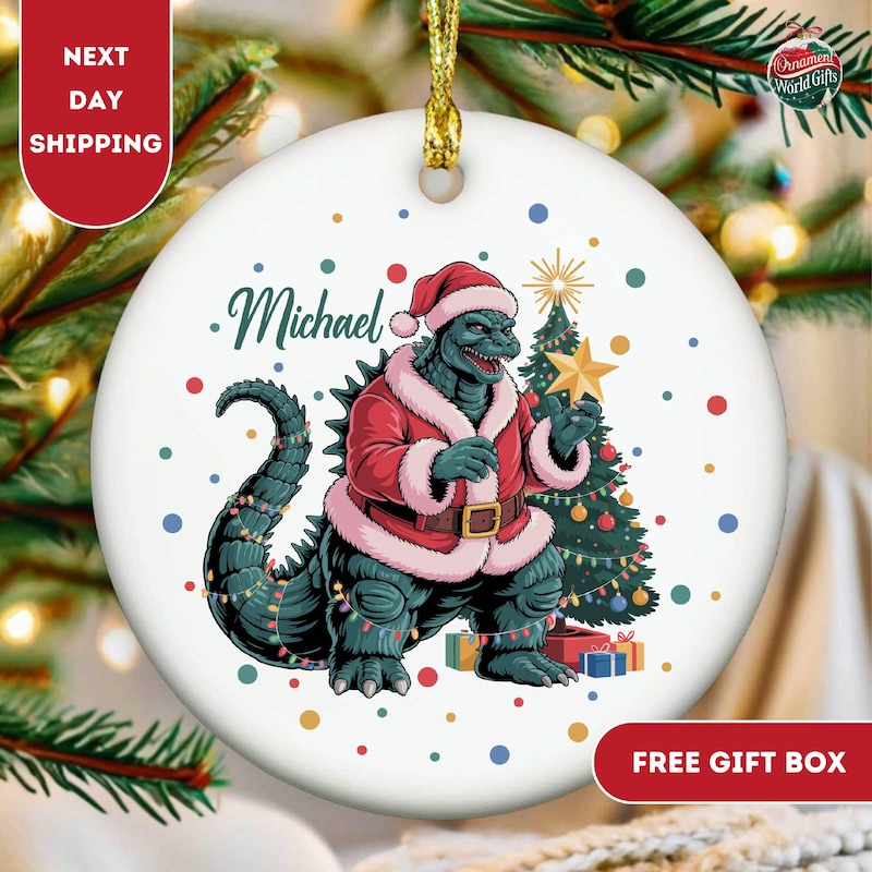 Godzilla Christmas Trees - Etsy