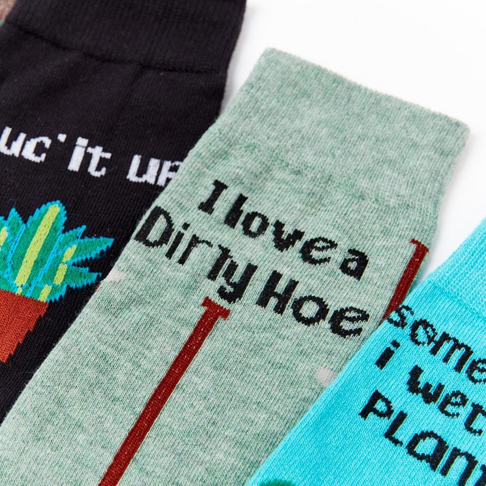 Unisex Gardening Shed Socks Gift Set | Gift | 4 Pair | Cotton Rich ...
