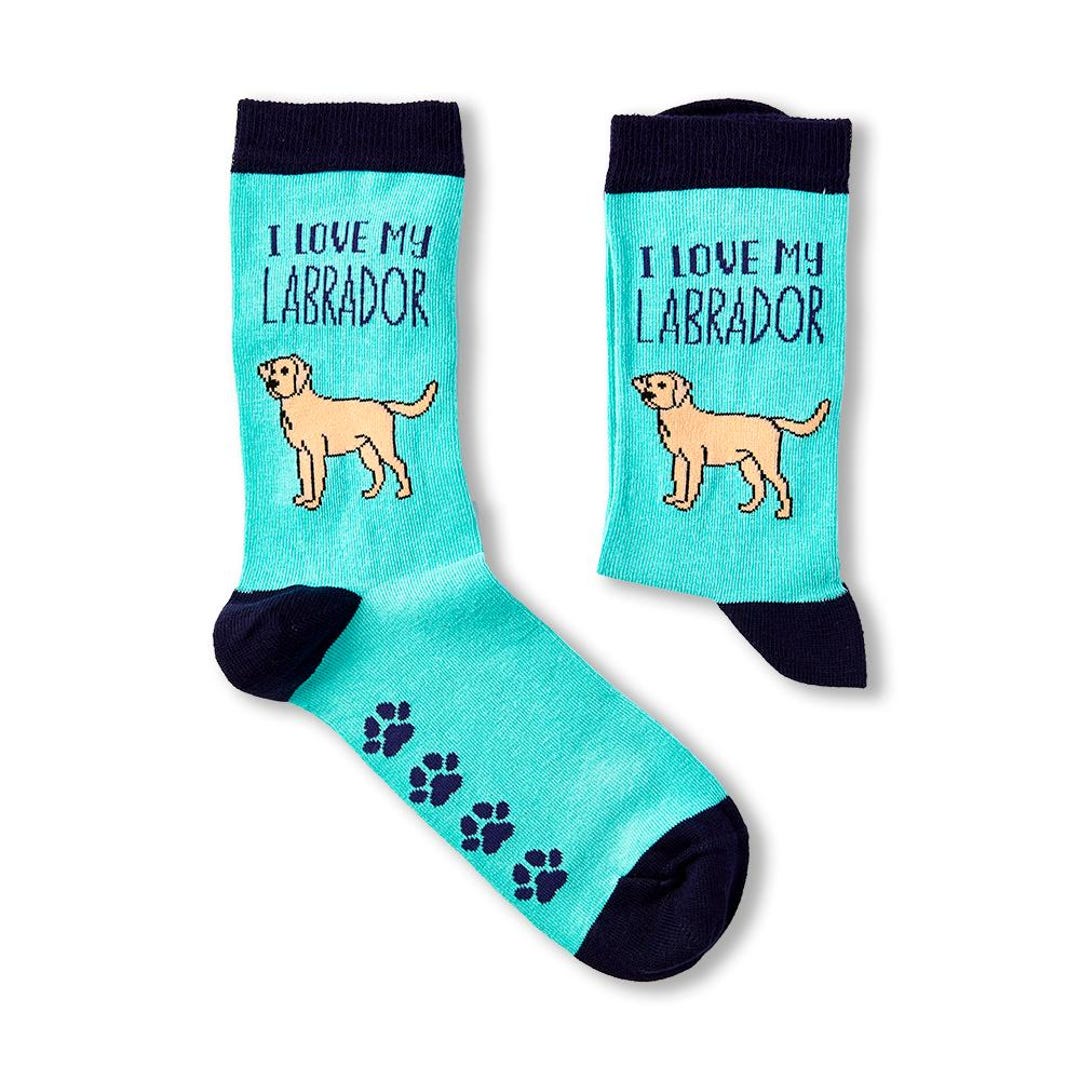 Ladies I Love My Labrador Socks Fun Gifts Cotton Rich 1 Pair Socks - Etsy