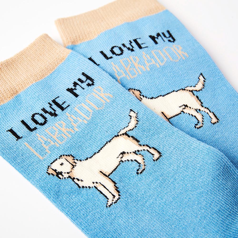 Ladies I Love My Labrador Socks Fun Gifts Cotton Rich 1 Pair Socks - Etsy