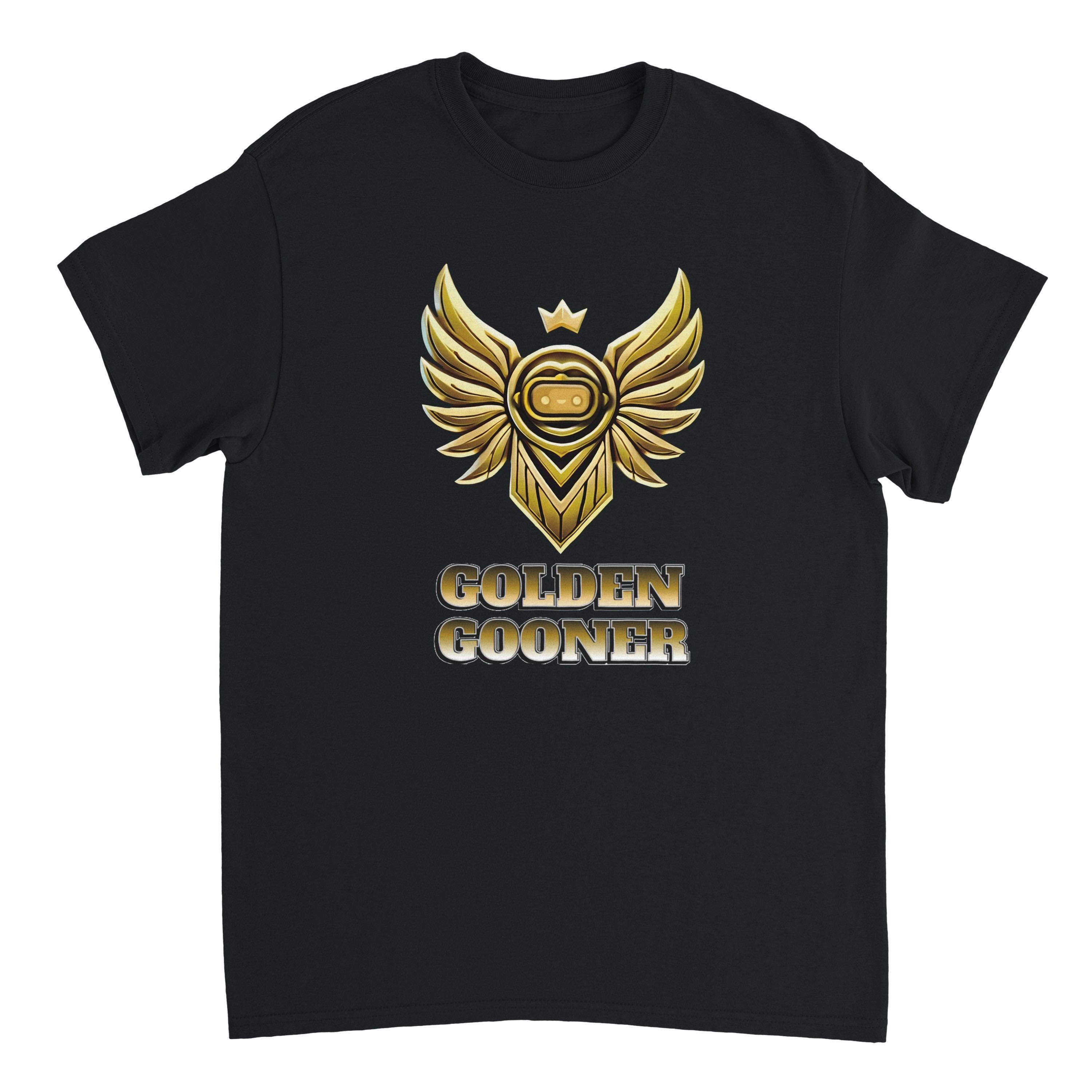 Jerkmate Ranked Tshirt Golden Gooner, Brainrot Shirt, Tiktok Meme Shirt ...
