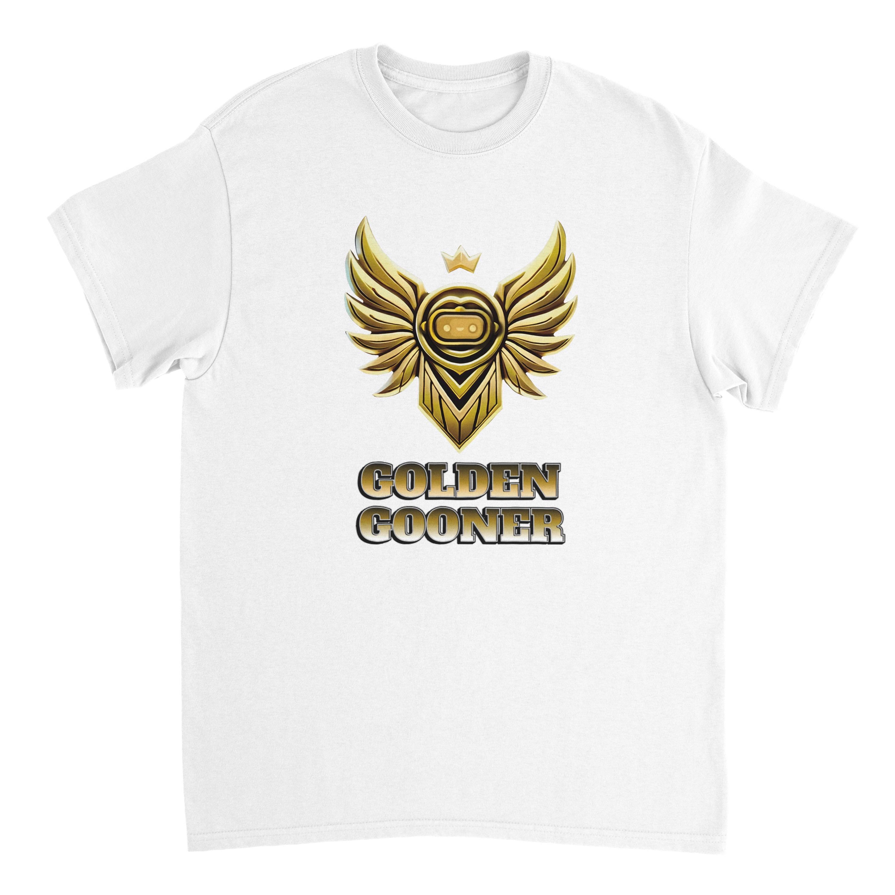 Jerkmate Ranked Tshirt Golden Gooner, Brainrot Shirt, Tiktok Meme Shirt ...