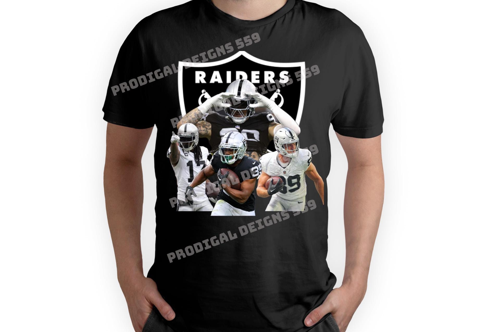 Maxx Crosby, Devante Adams, Zamir White and Brock Bowers SVG & PNG ...