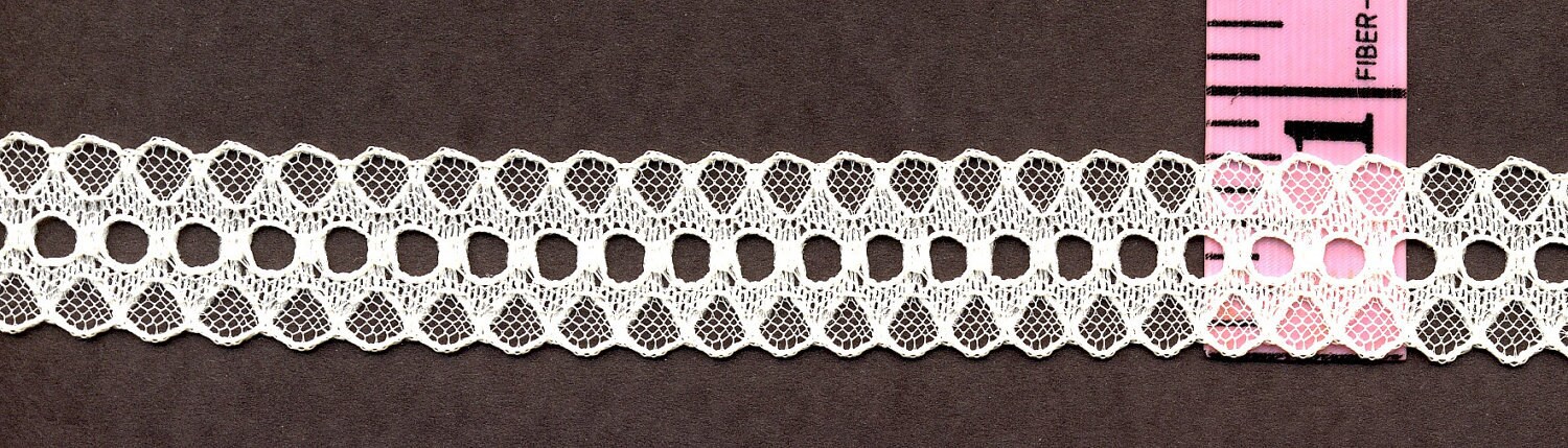 3/4 Inch Wide PINK Beading ribbon Threading Lace Trim 35 Yds D580 - Etsy