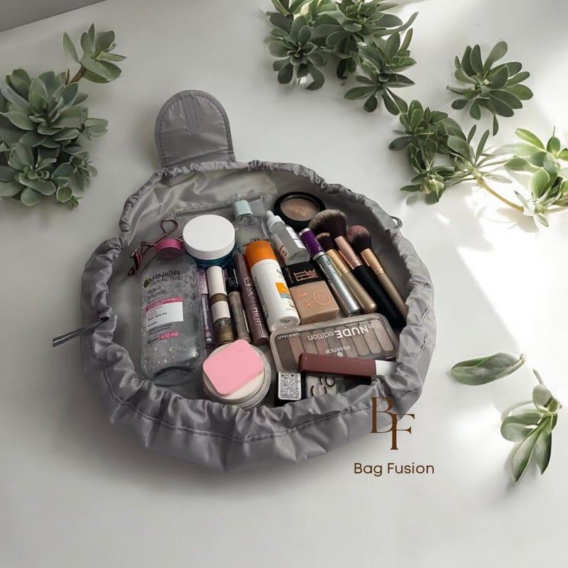 Drawstring Makeup Bag - Etsy