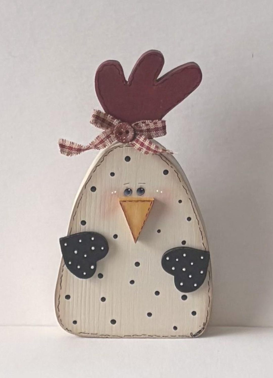 Chicken Shelf Sitter, Kitchen Decor, Chicken Lover's Gift, Tier Tray ...