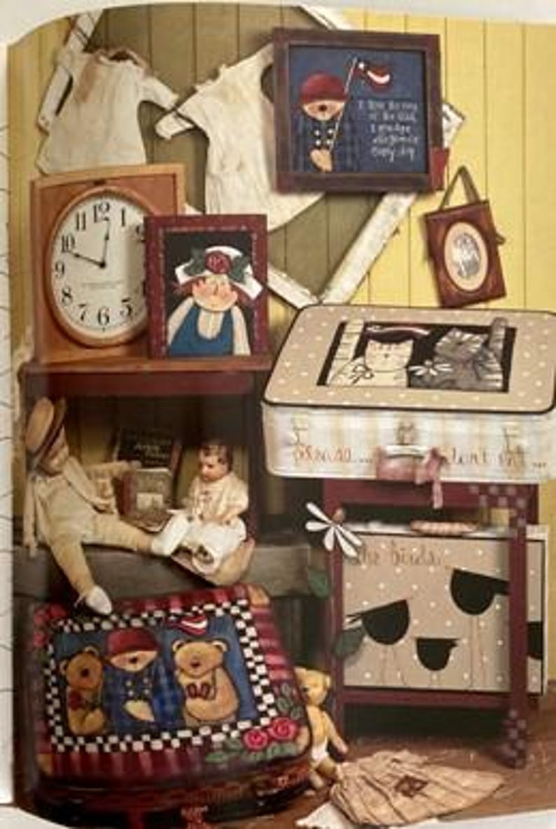 Vintage Painting Book, Beaulah's Basement, Artist and Designer Susan ...