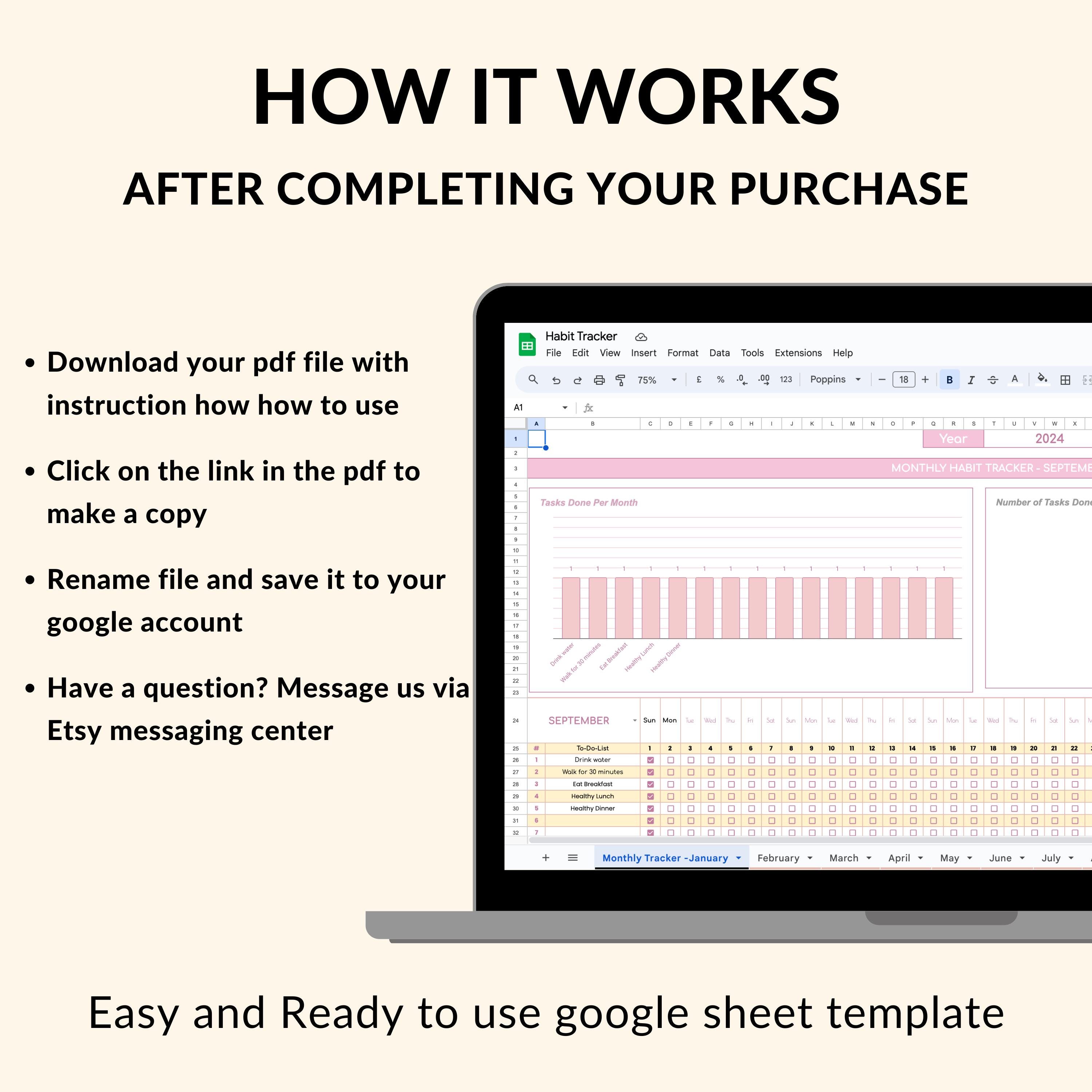 Income Expense Tracker, Spreadsheet Excel Spending Tracker, Income ...