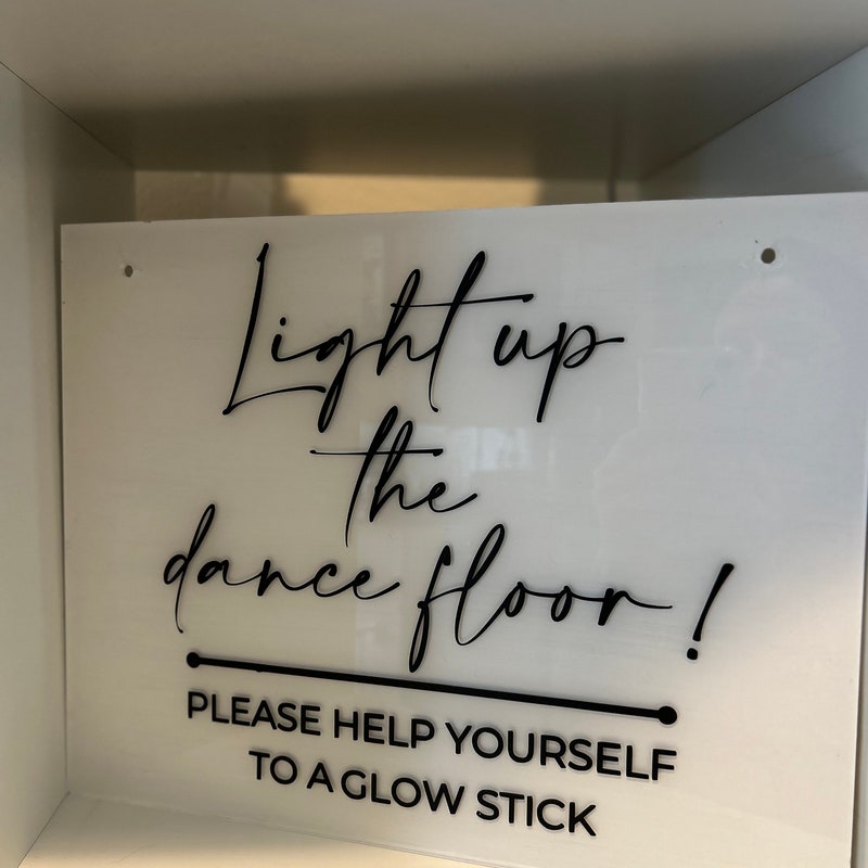 Dance Floor Sign - Etsy