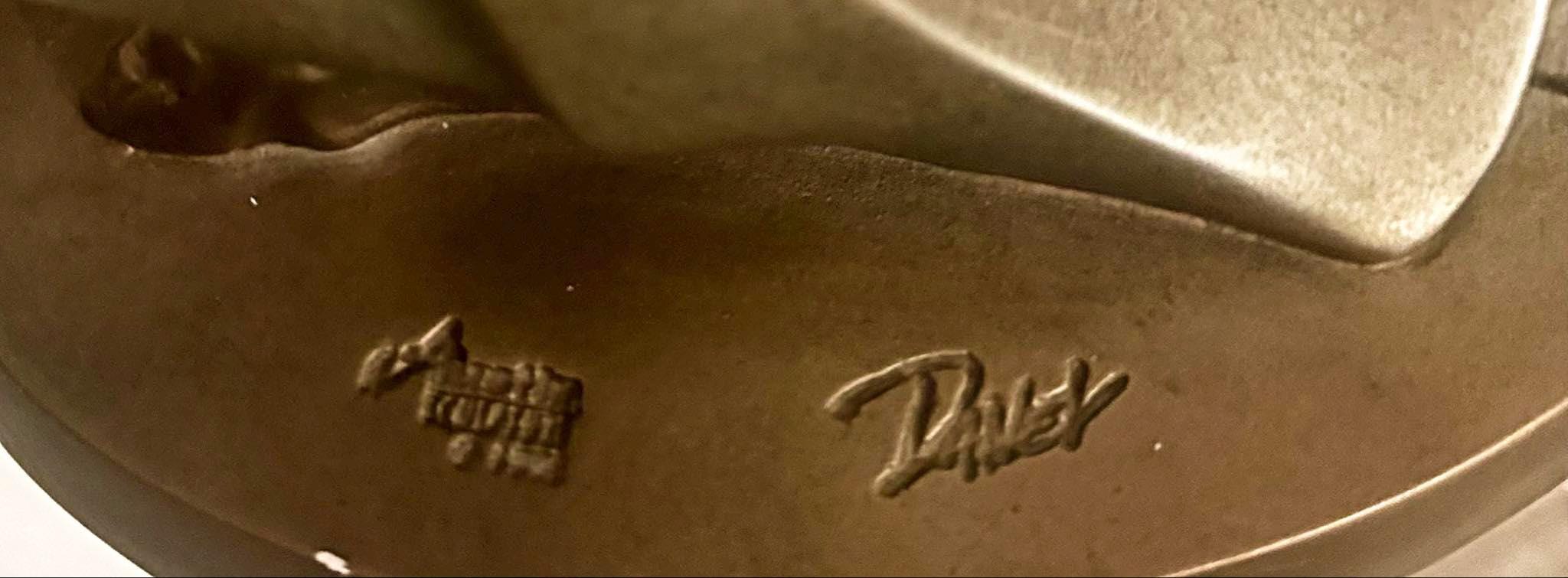 Rare Lady Art Deco Nouveau Austin Sculpture Statue Figure Alexsander ...