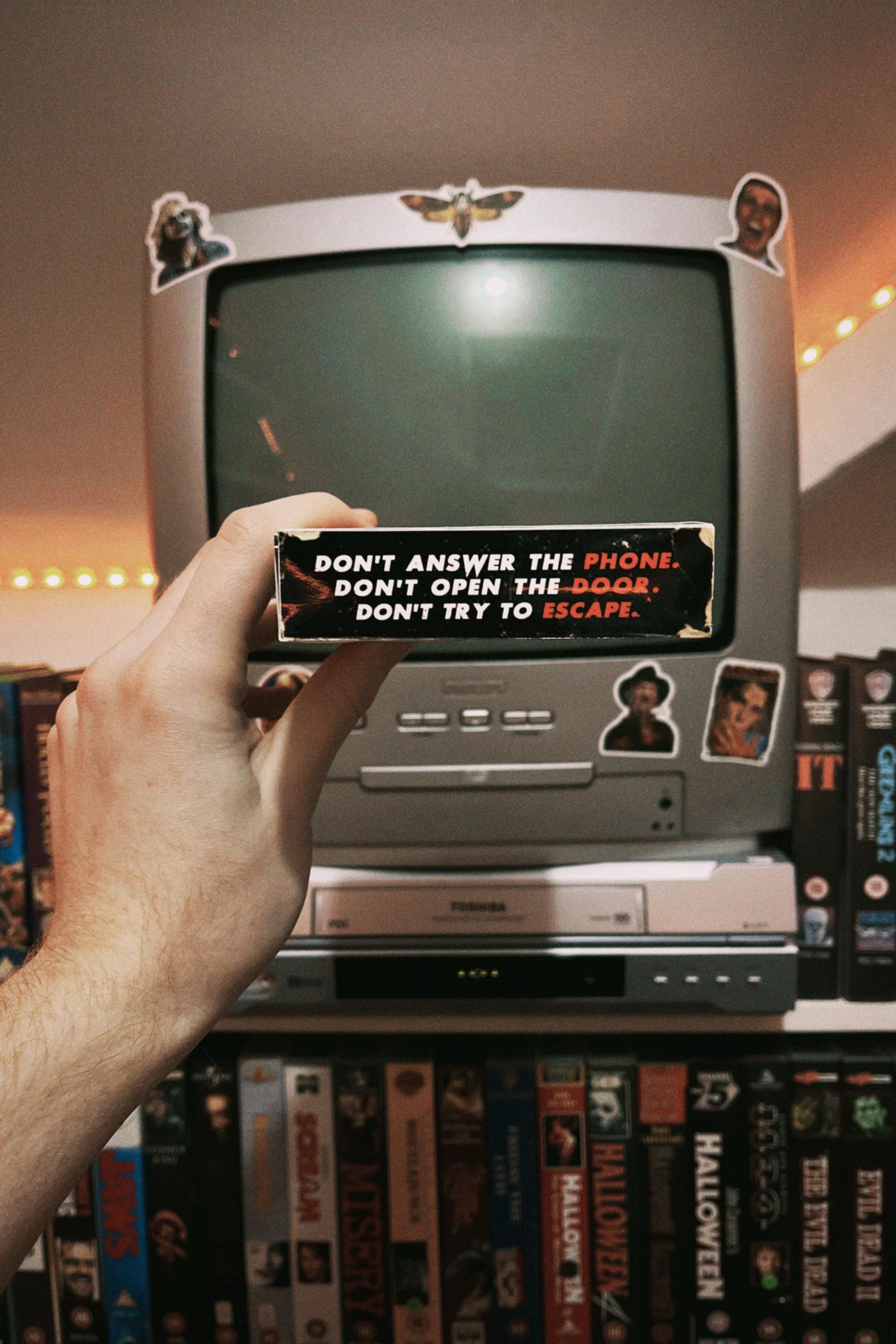 Scream (1996) VHS Tape Prop - Retro Horror Collectible - Etsy