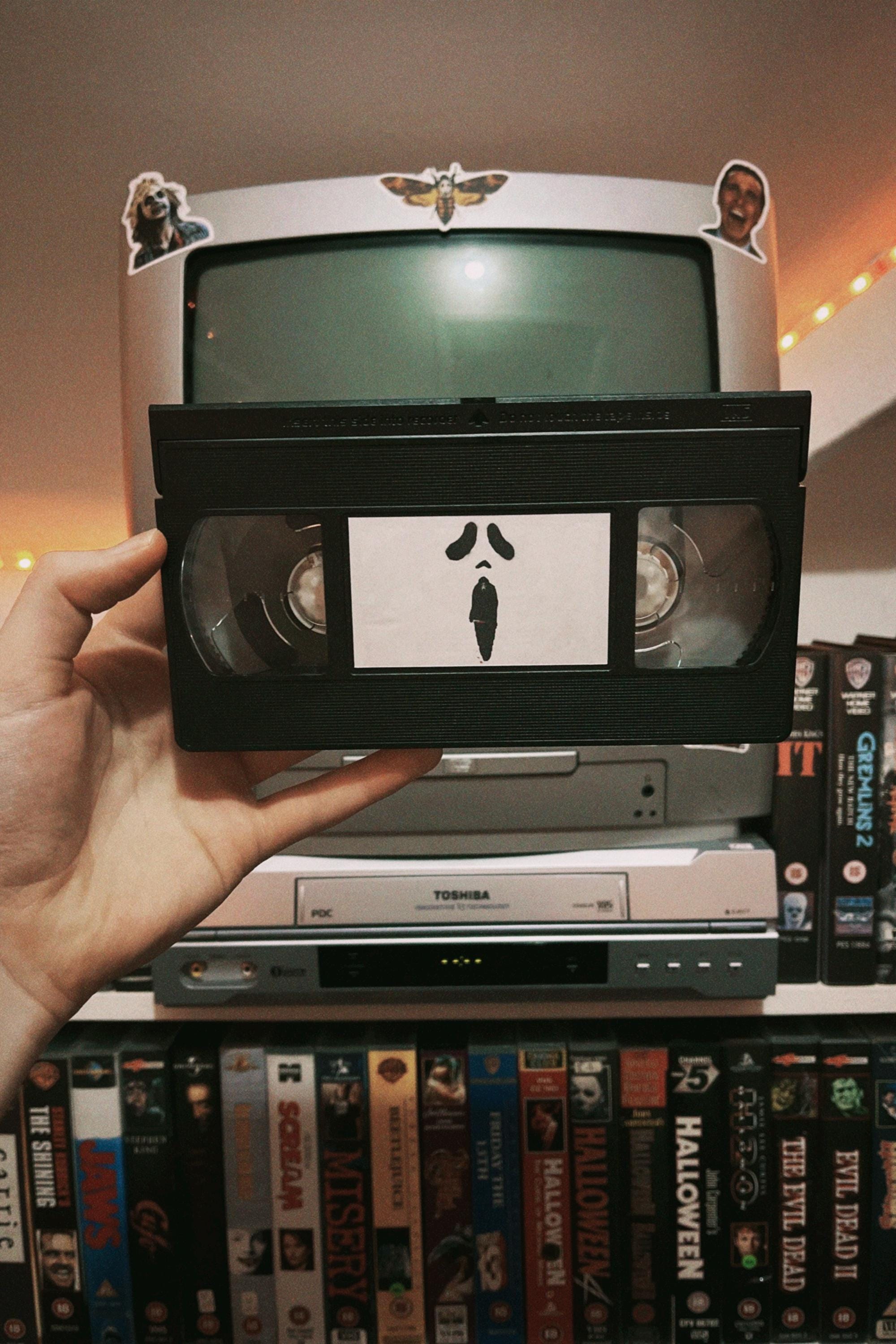 Scream (1996) VHS Tape Prop - Retro Horror Collectible - Etsy