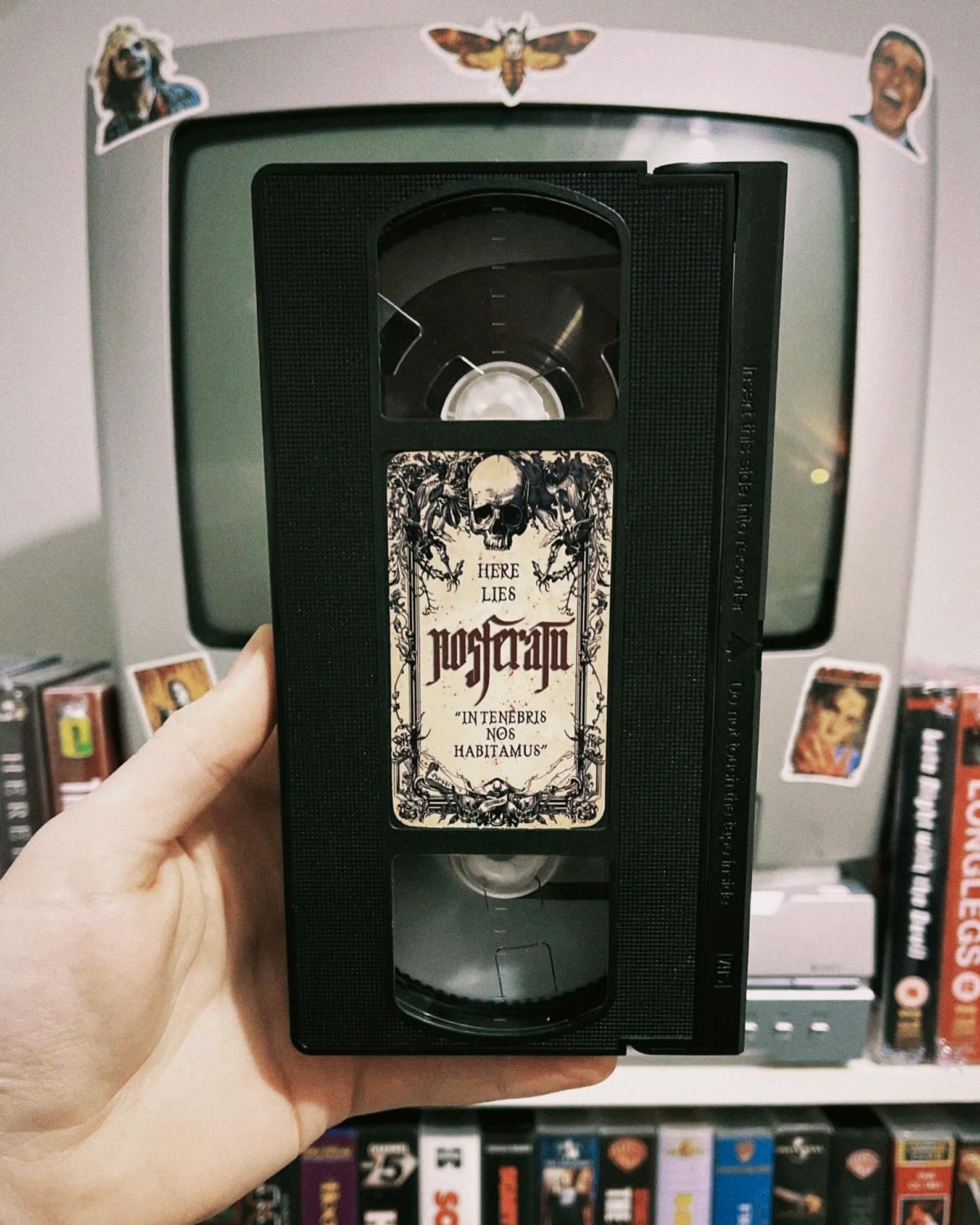 Nosferatu (2024) Custom-made VHS Tape PROP Gift Retro Horror Replica ...