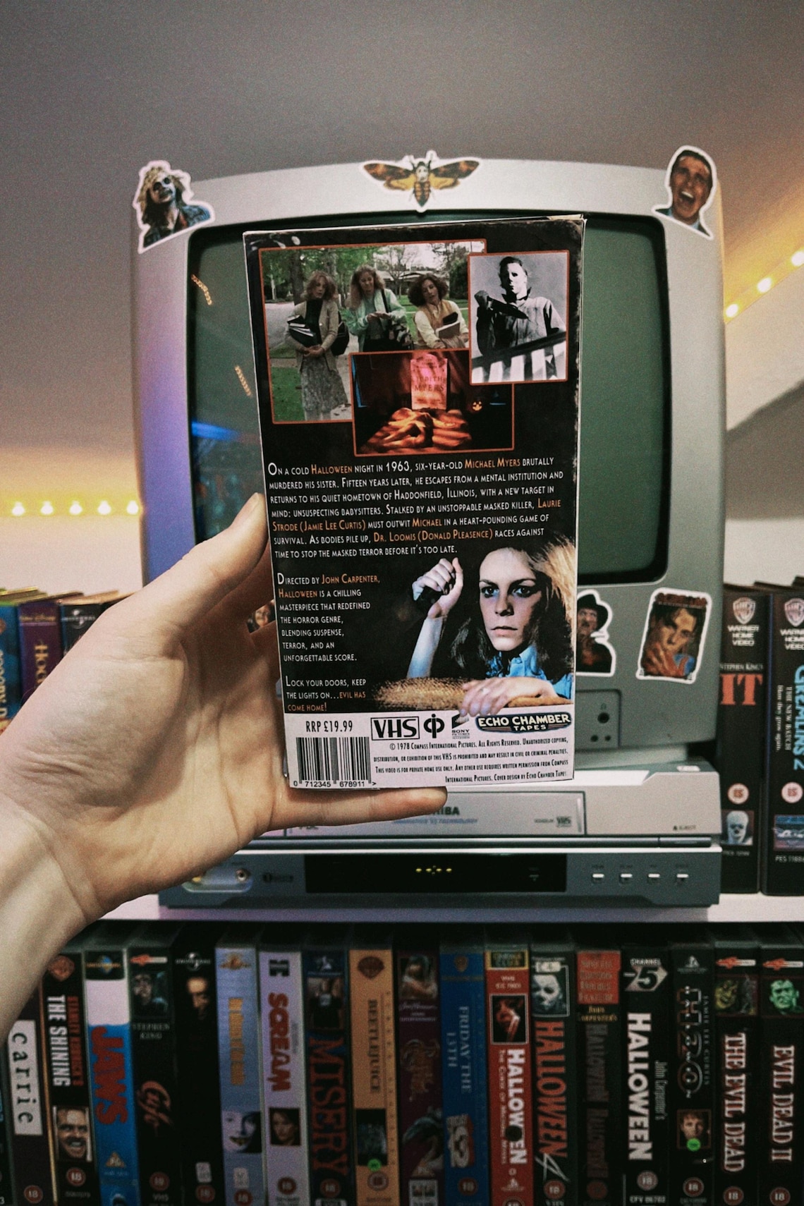 Halloween (1978) Custom-made VHS Tape Prop Replica Gift Horror ...
