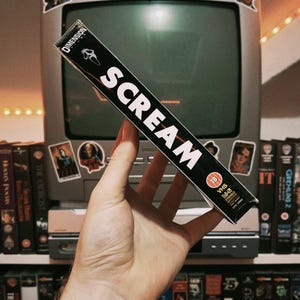 Scream (1996) VHS Tape Prop - Retro Horror Collectible - Etsy