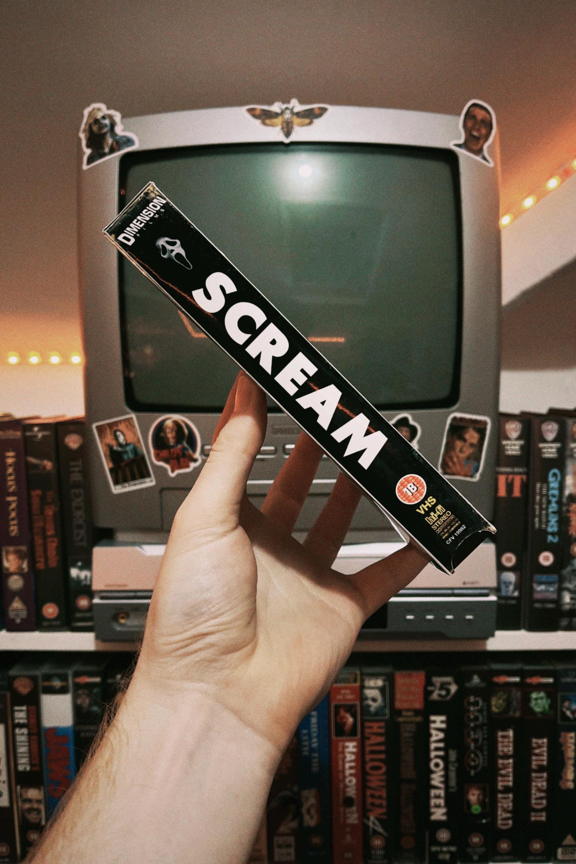 Scream (1996) Custom-made VHS Tape Prop Gift Halloween Horror Retro ...