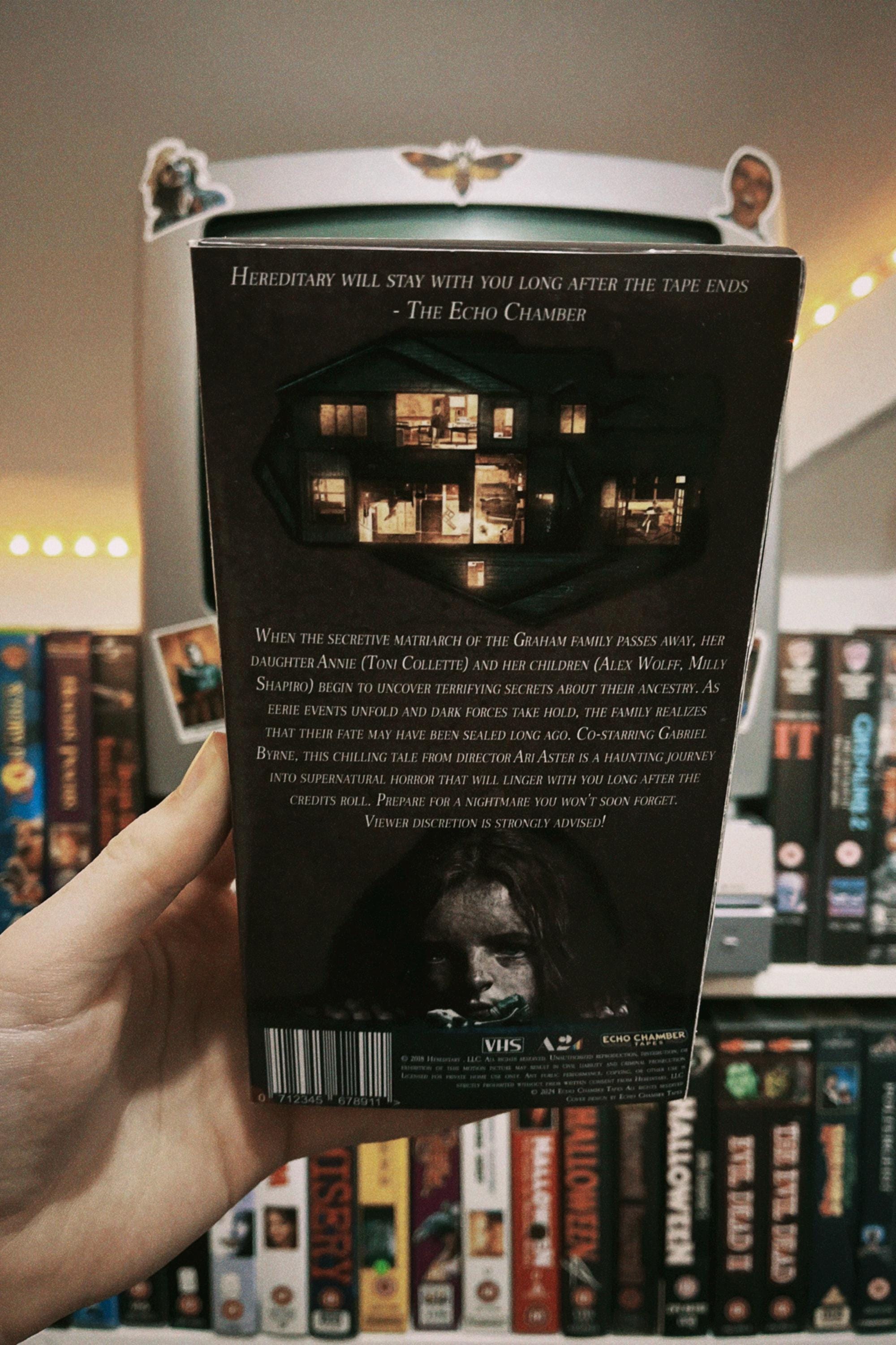 Hereditary (2017) Custom-made VHS Tape Prop Replica Gift Horror ...