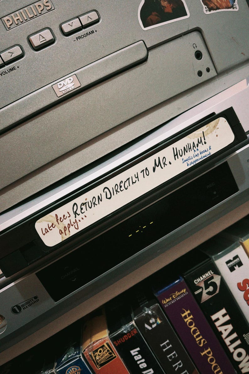 The Holdovers (2023) VHS Tape Prop, Retro Film Decor - Etsy