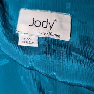 Teal Elegance: 80's Lightweight Cocktail Dress Sz S/M - Etsy