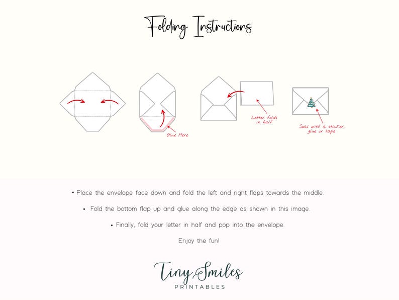 Tooth Fairy Letter Printable for Kids – Editable Mini Letter, Envelope ...
