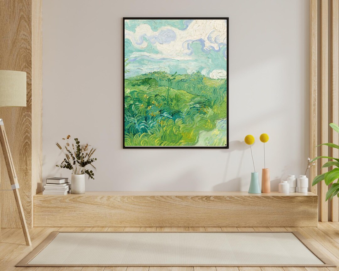 Landscape Painting Wall Art: Nature Scene Printable (digital Download ...