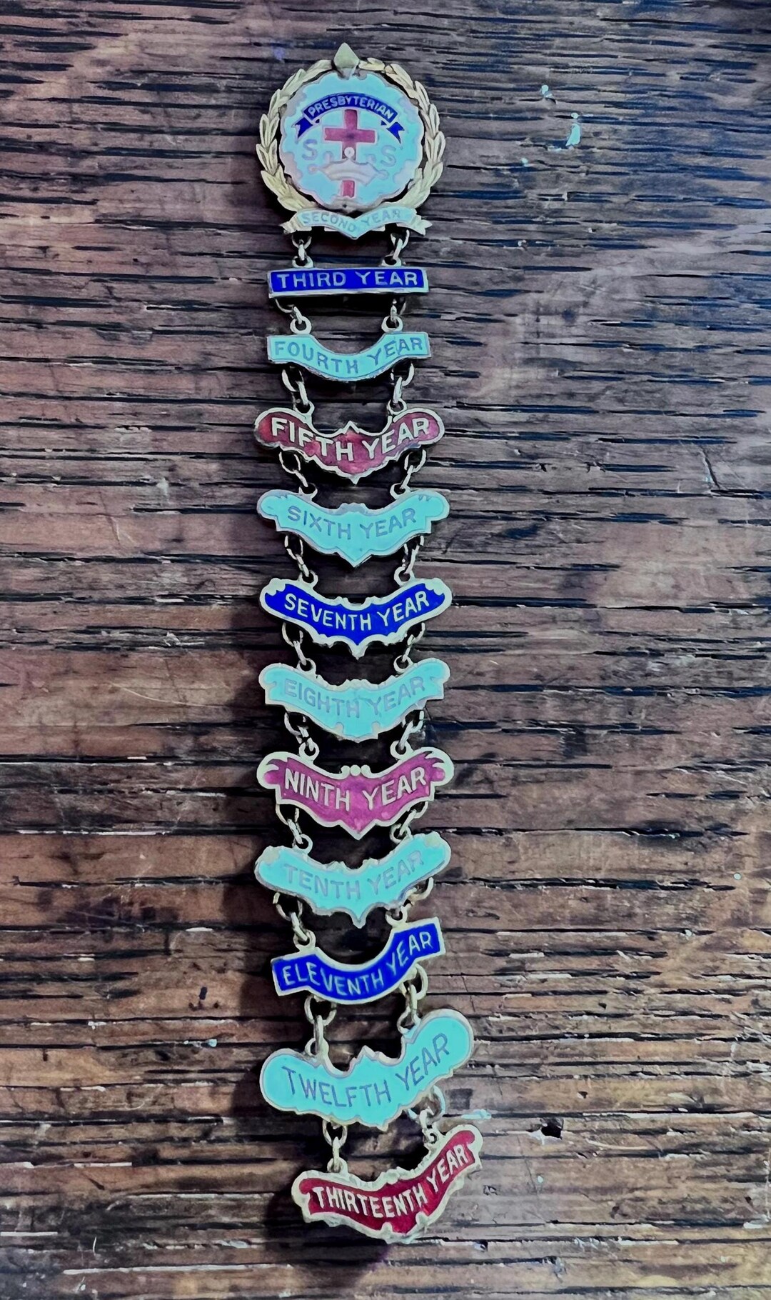 Presbyterian Crown & Crown Pin. Cross and Crown Sunday Ladder Pin. - Etsy