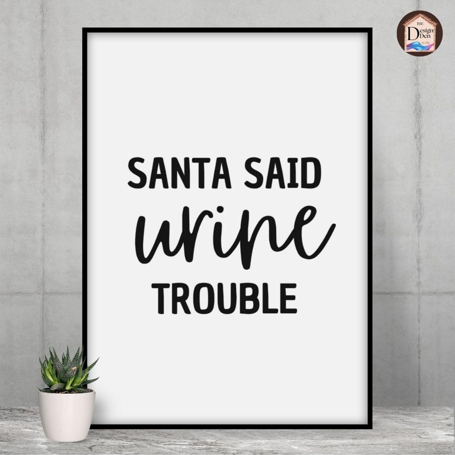 Hilarious Bathroom Decor Toilet Prints | Christmas Wall Art Prints ...
