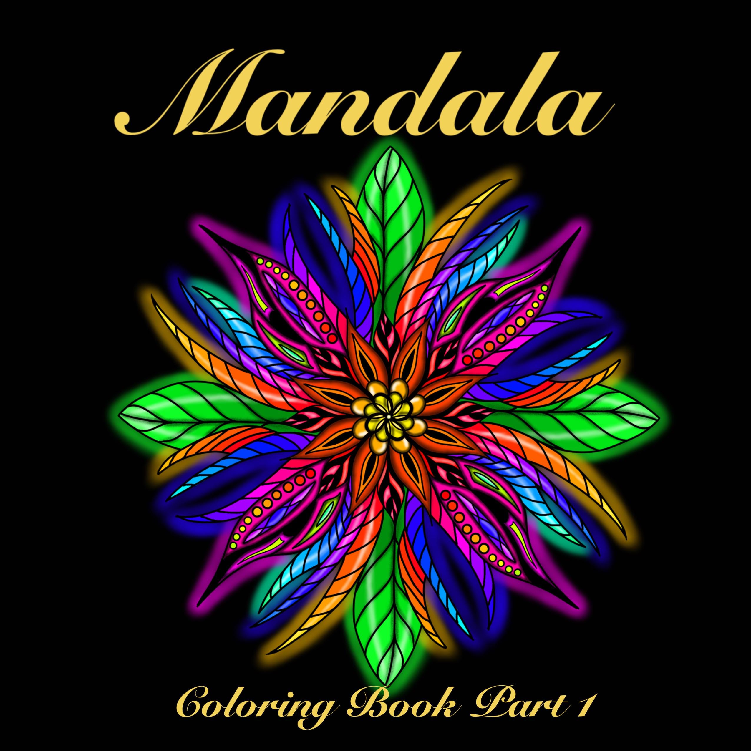 Mandala Coloring Book Part 1 - Etsy
