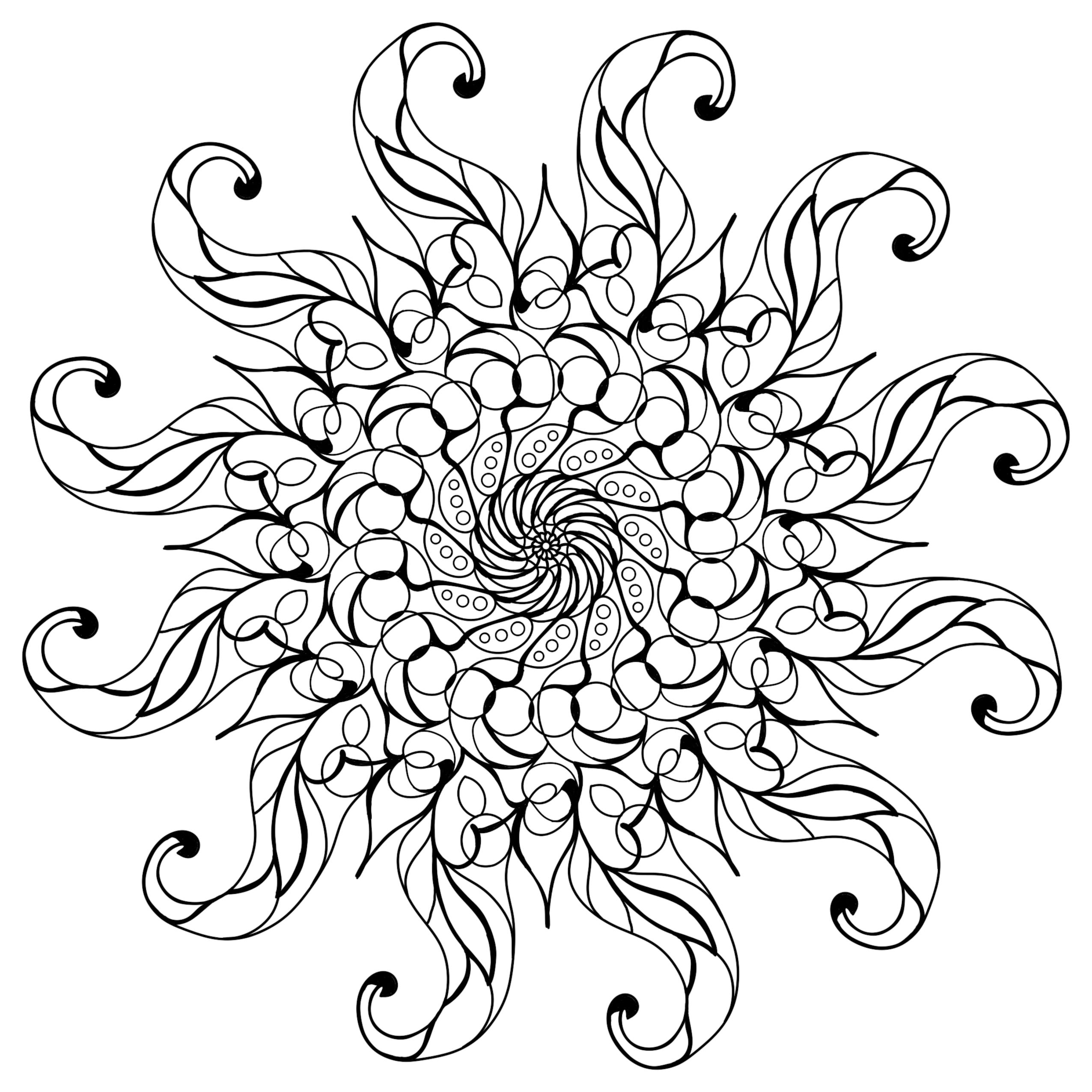 Mandala Coloring Book Part 1 - Etsy